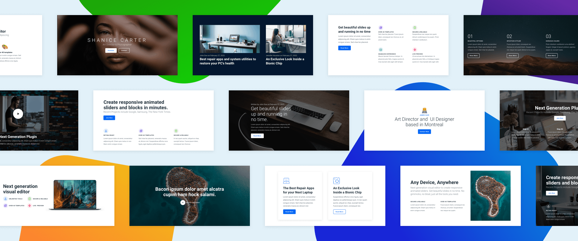 Smart Slider 3.4 - Nebula — The new way to build a slider