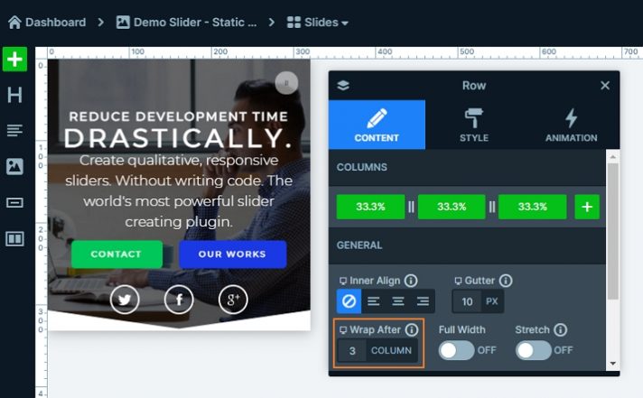 Static slide — Smart Slider 3 — WordPress Plugin