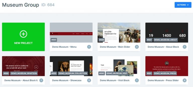 Museum — Smart Slider 3 — WordPress Plugin