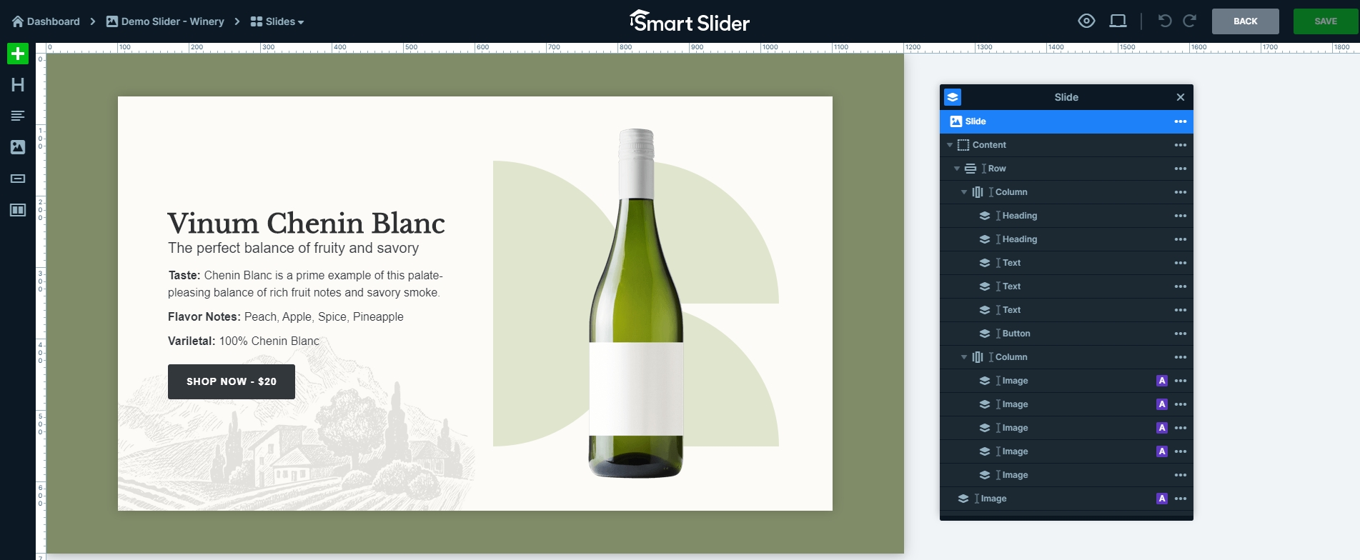 Winery — Smart Slider 3 — WordPress Plugin