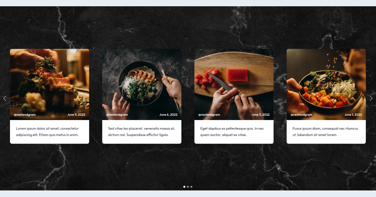 Instagram slider Sliders — Smart Slider 3 — WordPress Plugin